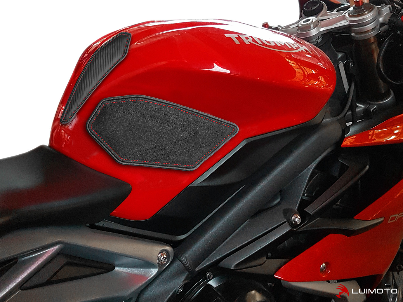 LUIMOTO TANK LEAF SPORT Tank Pads for the Triumph DAYTONA 765 / 675 (13 ...