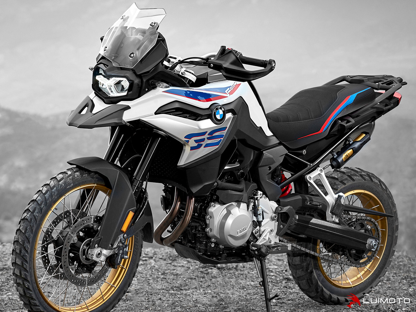 LUIMOTO (Motorsports) Rider Seat Cover for the BMW F750GS / F850GS ...