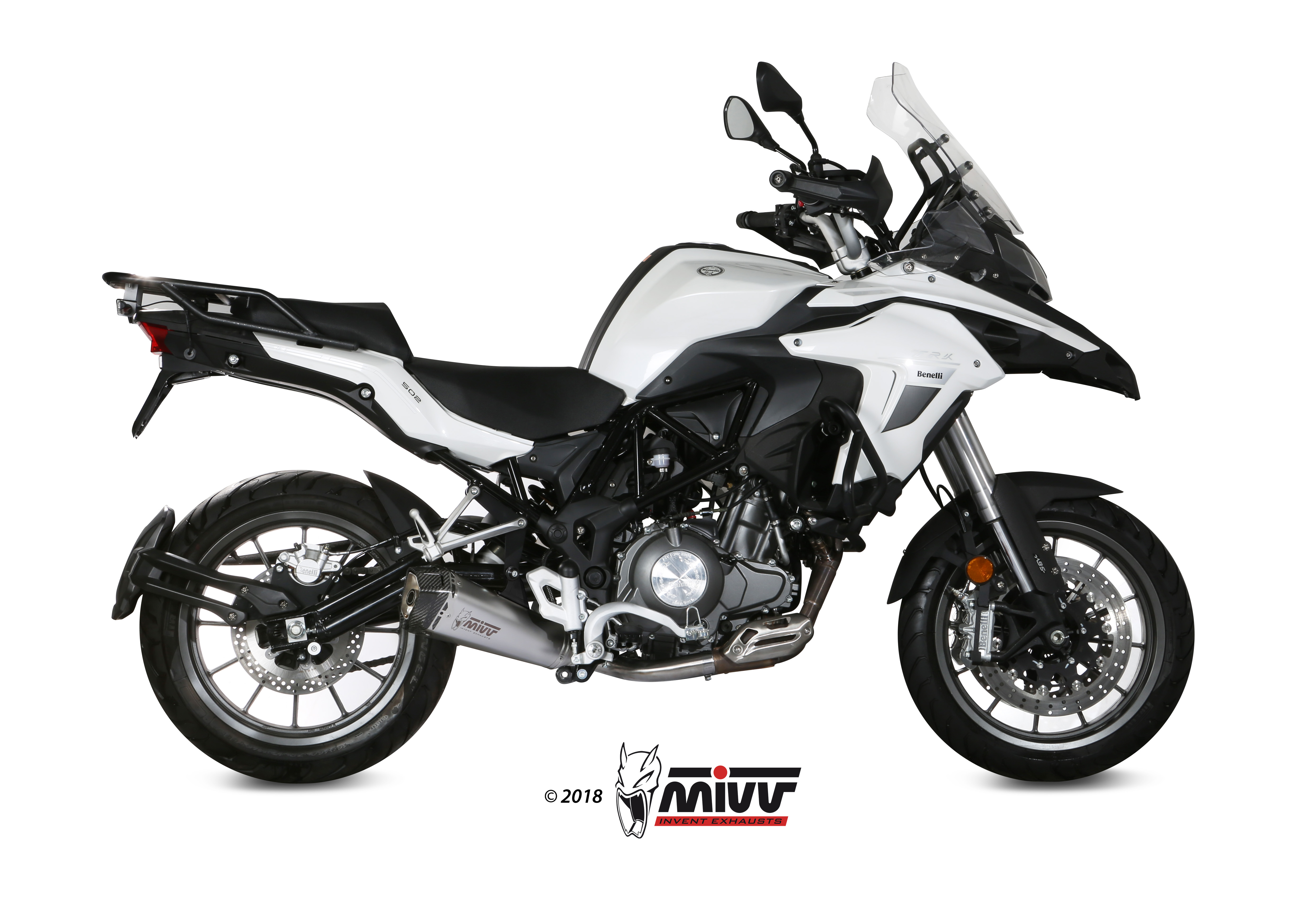 MIVV Slip-on, Delta Race Stainless Steel, Standard Exhaust For Benelli ...