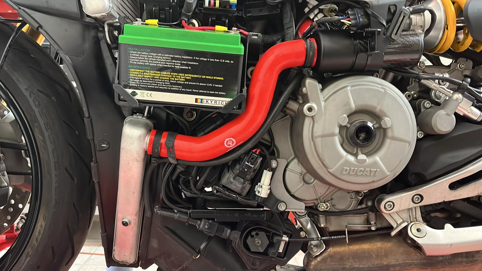 MonzaTech IEC Electronic Engine Temperature Cooling Kit for Ducati ...