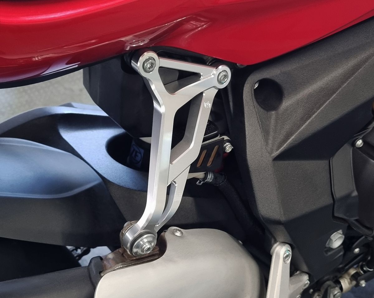 Motocorse Billet Aluminum Muffler Support Bracket for 2018+ MV Agusta ...