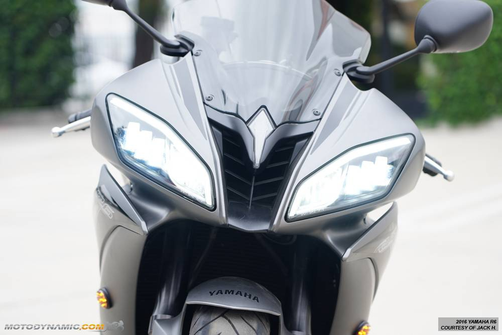 Motodynamic Full LED Projection Headlight with DRL For Yamaha YZF-R6 ...