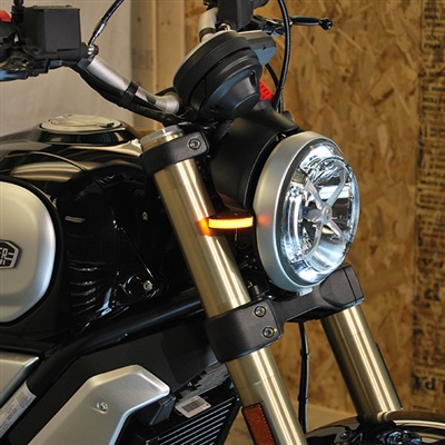 New Rage Cycles (NRC) Front Turn Signals for the Ducati Scrambler 1100