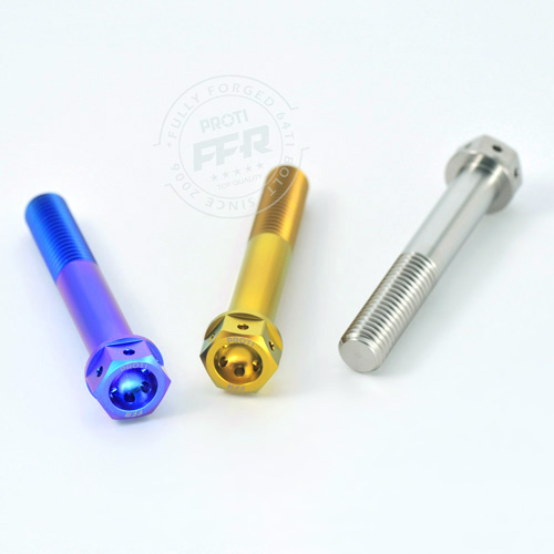 Proti Forged Titanium RACE SPEC Front Caliper Bolt Kit M10x1.25, 55mm ...