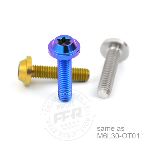 Proti Forged Titanium Heel Guard Bolt Kit for the BMW S1000RR (2020+ K67)