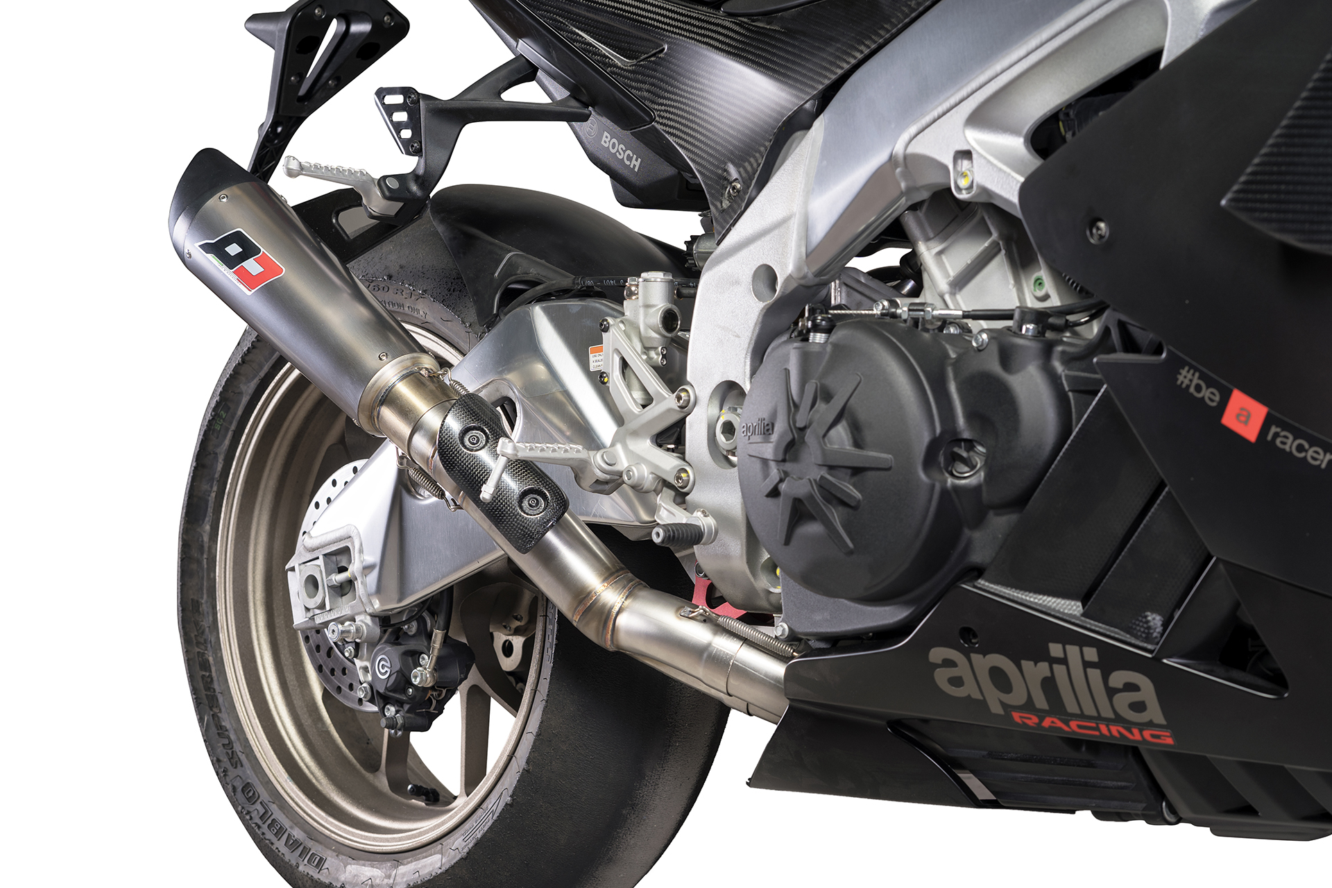 QD Exhaust Semi-Full Exhaust system for Aprilia RSV4 RR / RF / Factory ...