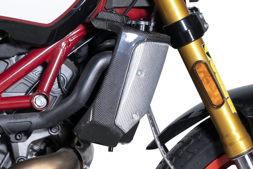 QD Carbon Fiber Radiator Guards (with Alutech Carbon) for the Indian ...