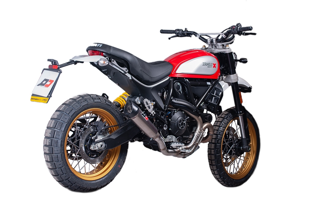 Ducati Scrambler Desert Sled Aftermarket Exhaust | Reviewmotors.co