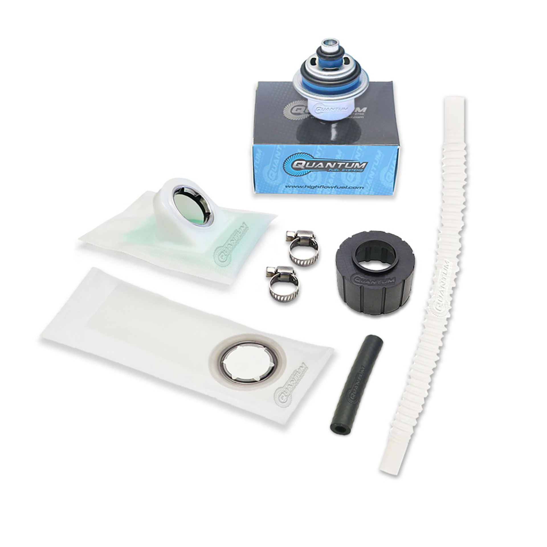Quantum Fuel Systems Fuel Pump Repair Kit w/ Fuel Pressure Regulator ...