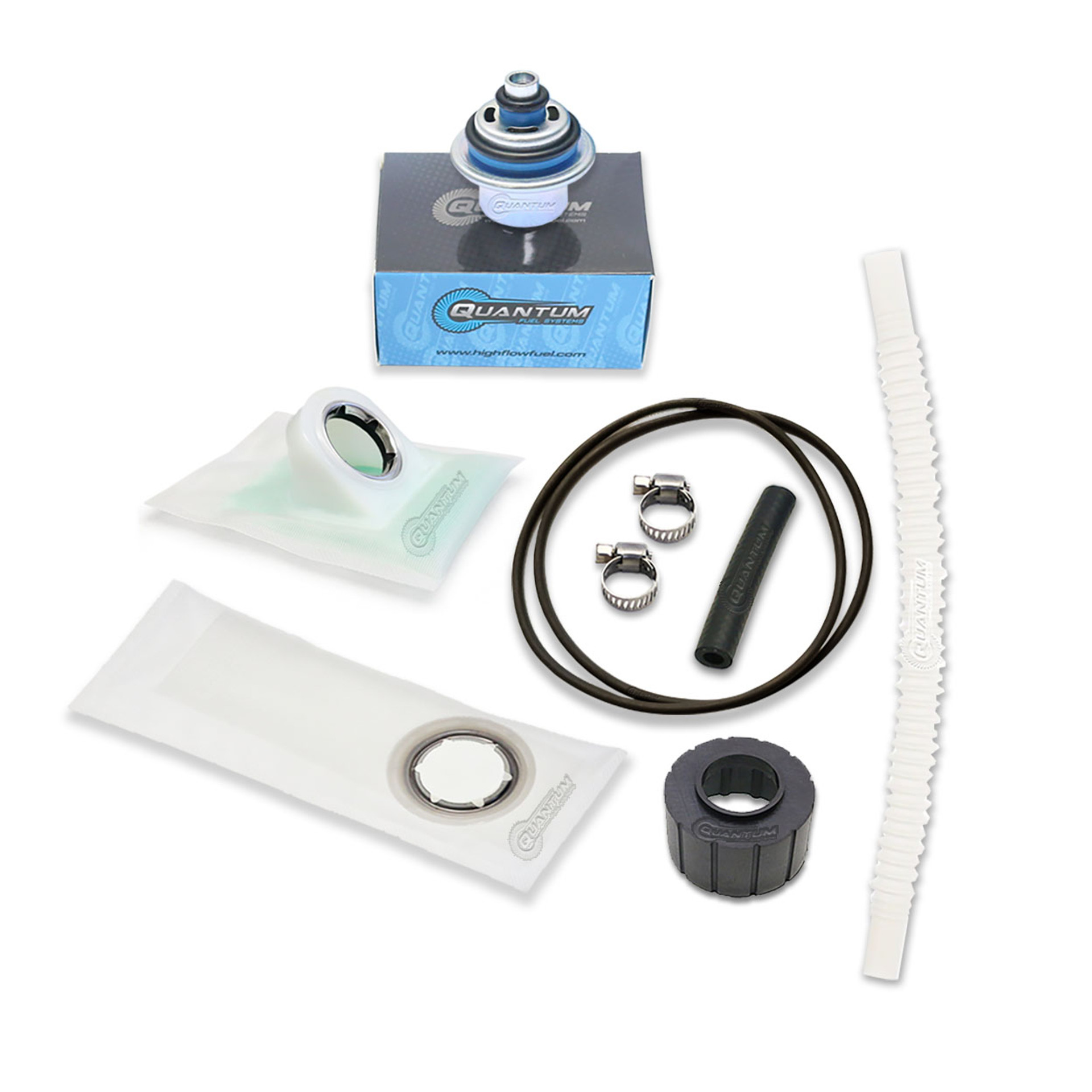 Quantum Fuel Systems Fuel Pump Repair Kit w/ Fuel Pressure Regulator ...