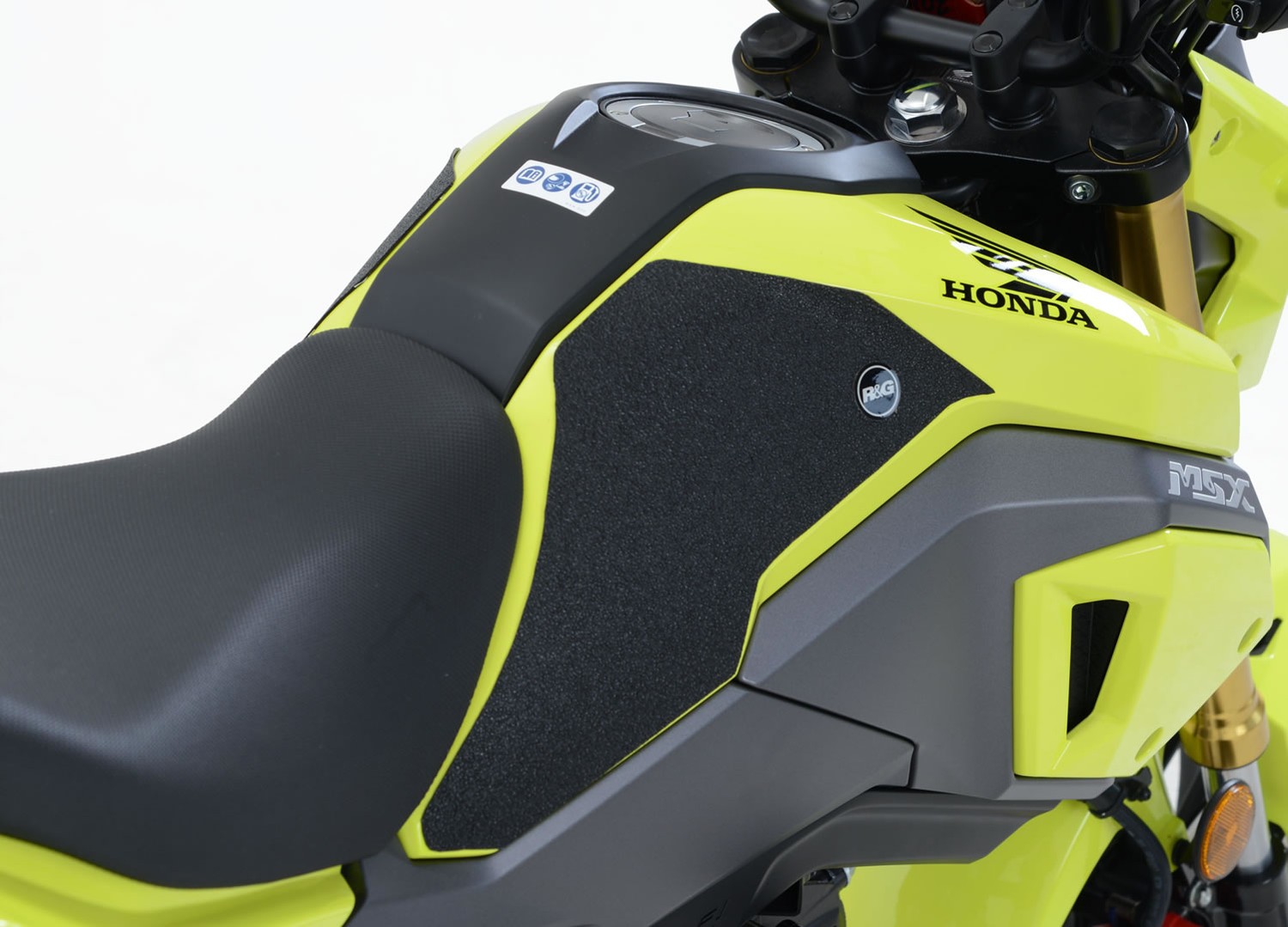 R&G Racing Tank Traction 2-Grip Kit for the Honda GROM (MSX125) '16-'20