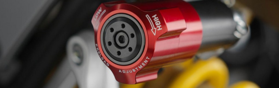 Rear Shock Pivot & Preload Adjusters