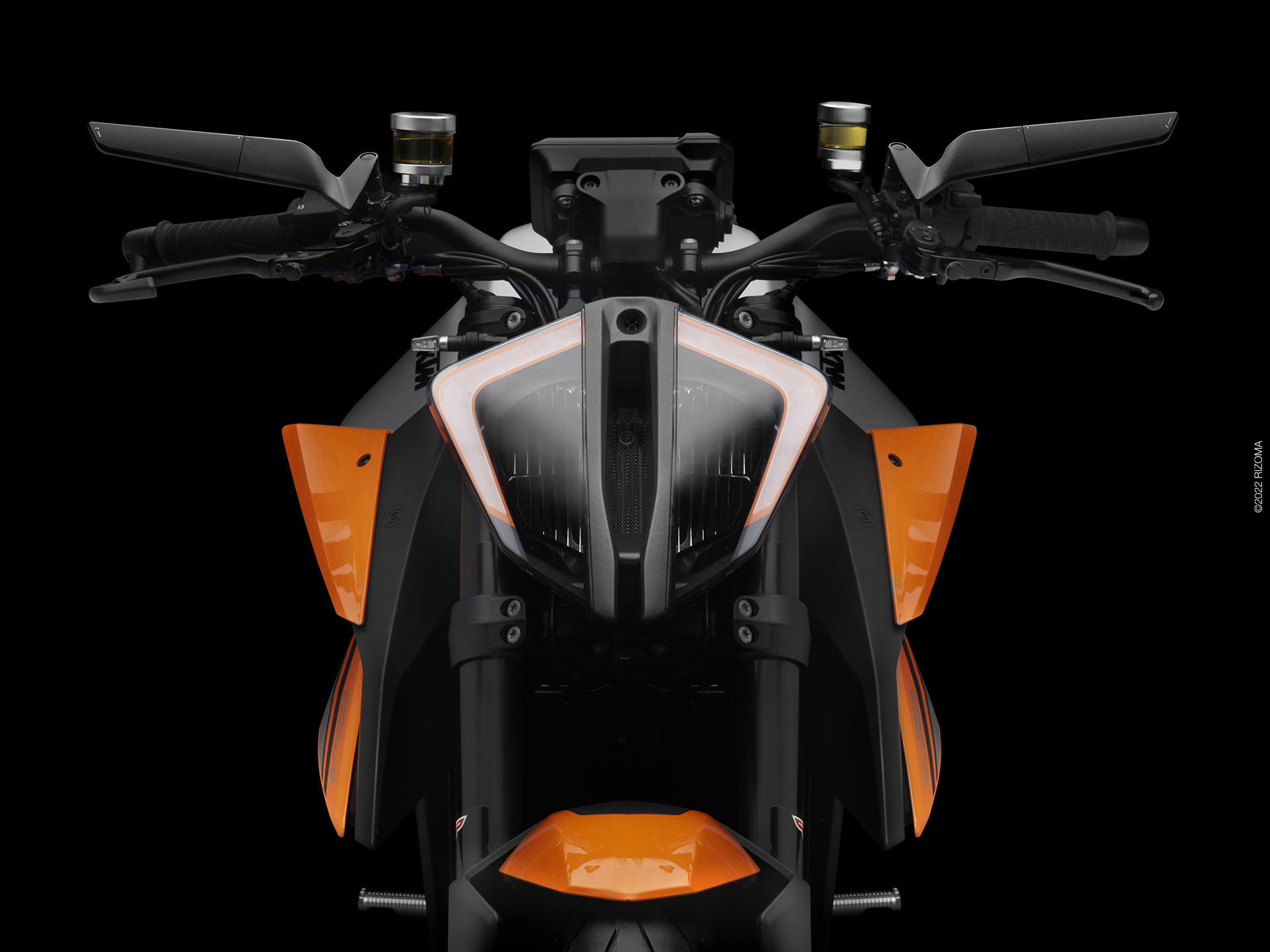 Rizoma Stealth Mirrors for Naked Bikes
