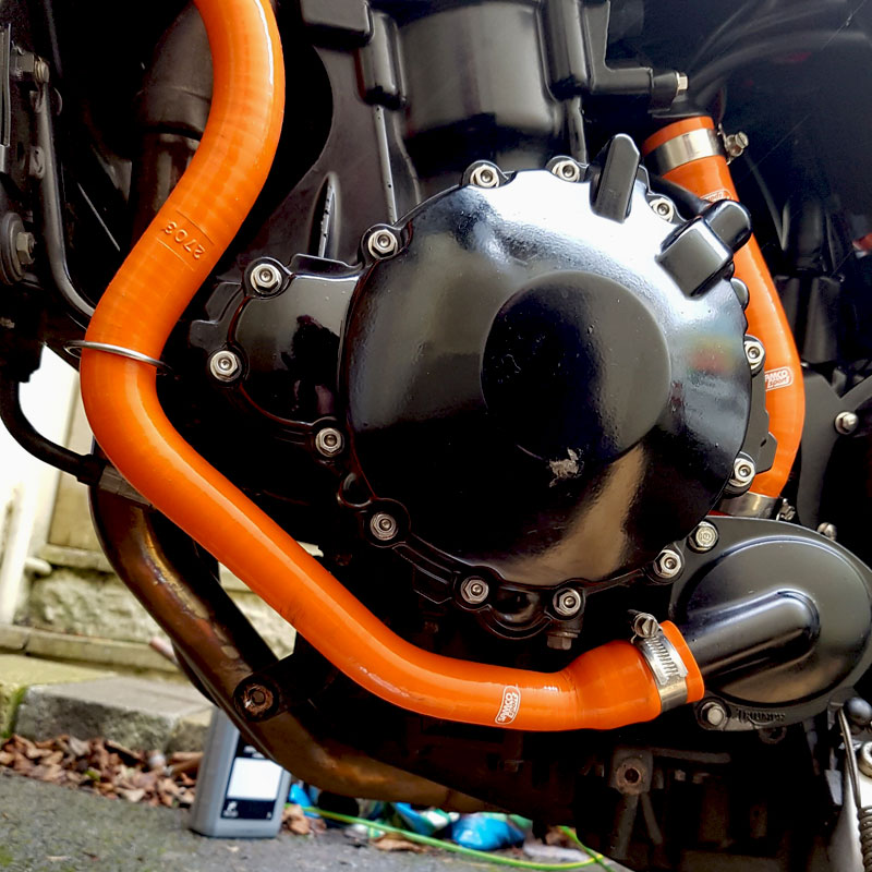 SamcoSport 4 Piece Full Silicone Coolant Hose Set For Triumph Speed ...