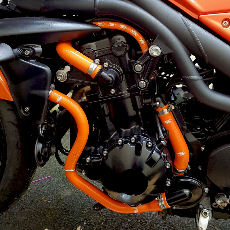 SamcoSport 4 Piece Full Silicone Coolant Hose Set For Triumph Speed ...