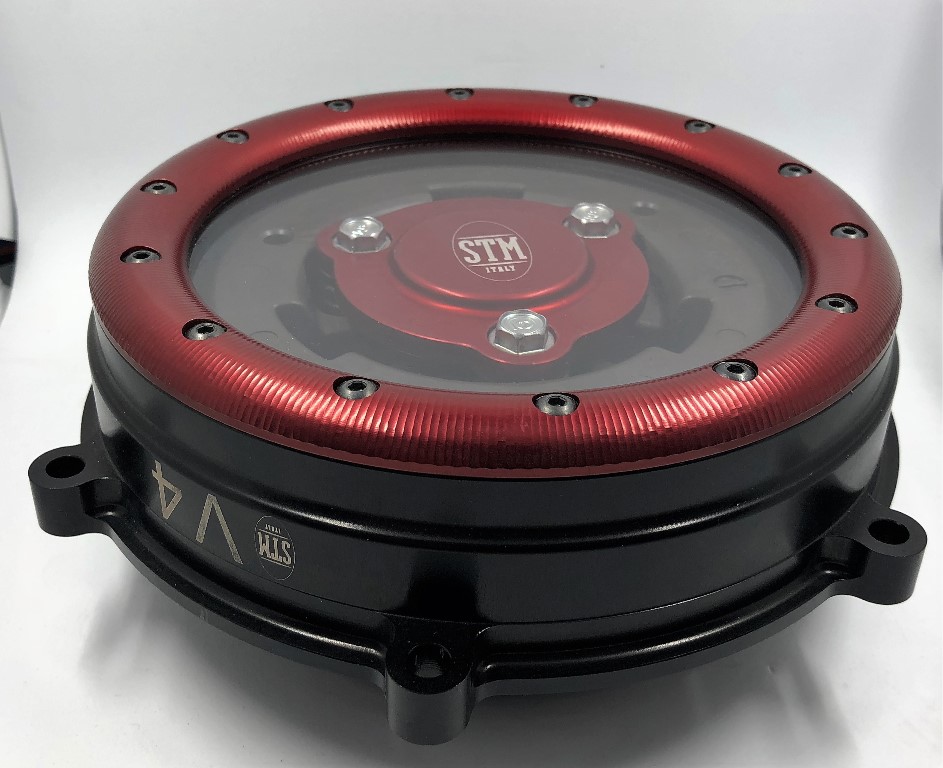 STM Clear Wet Clutch Cover For Ducati Panigale / Streetfighter ...