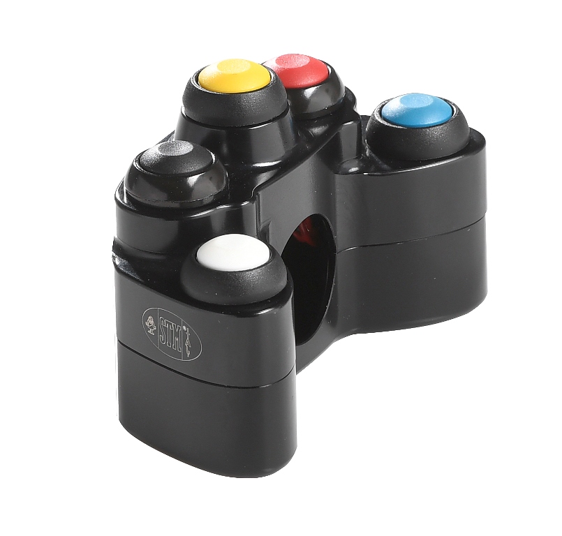 STM Universal Billet 5 Button Switch