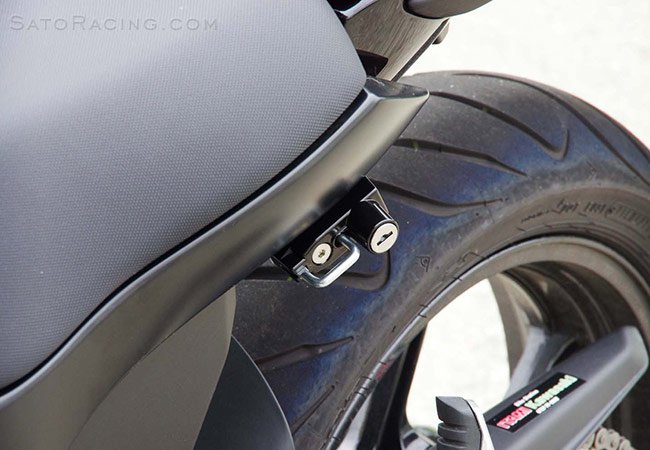 Sato Racing Helmet Lock for Ninja 650 / ER-6N / ER-6F (2012-2016)