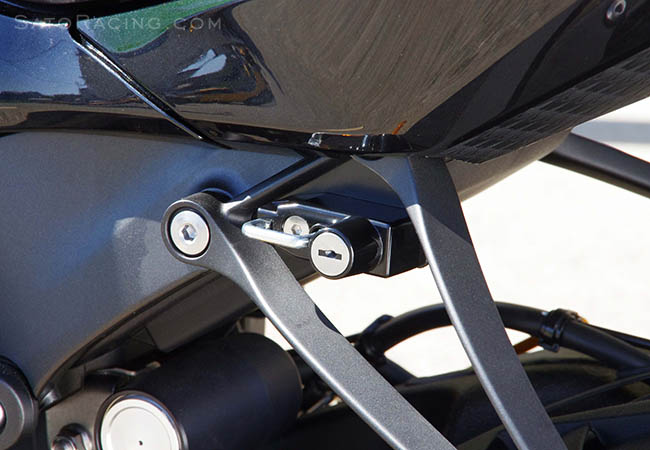 Sato Racing Helmet Lock for Kawasaki ZX-6R 636 (13-18)