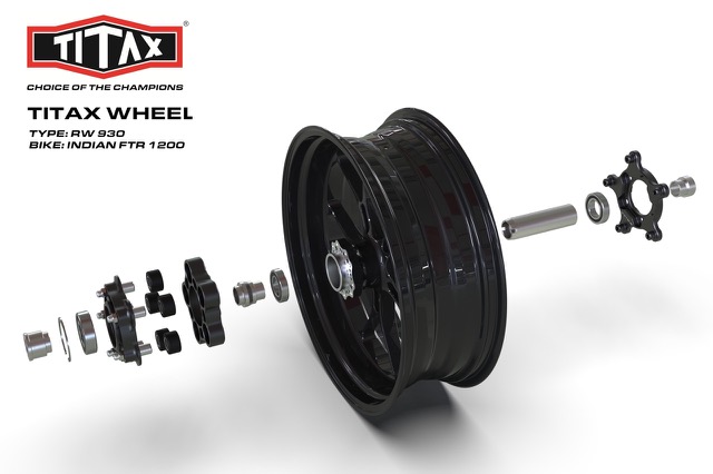 Titax Forged Aluminum Wheels for the Kawasaki H2 / H2R / H2 SX