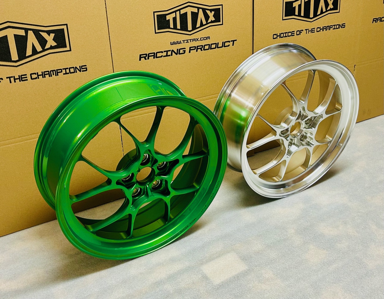 Titax Forged Aluminum Wheels for the Kawasaki H2 / H2R / H2 SX