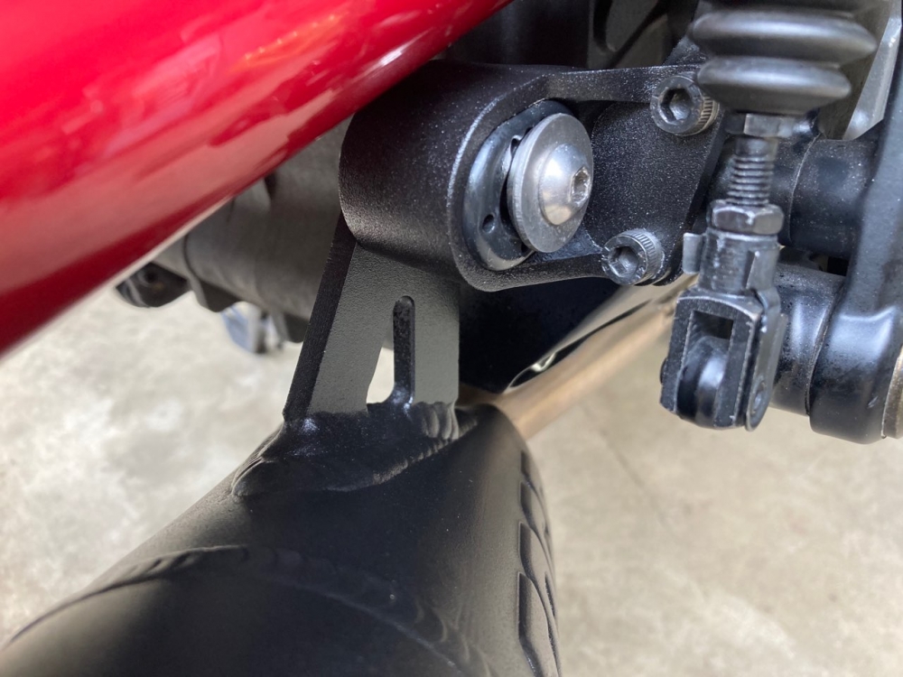 TOCE Performance Replacement Billet Exhaust Mount for the FTR 1200 ...