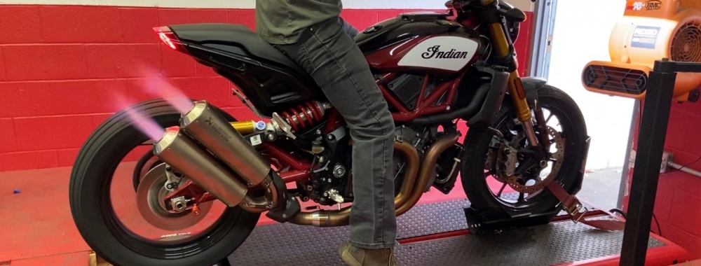 TOCE Performance Cat Delete Exhaust link pipe for Indian FTR 1200 (Flat ...