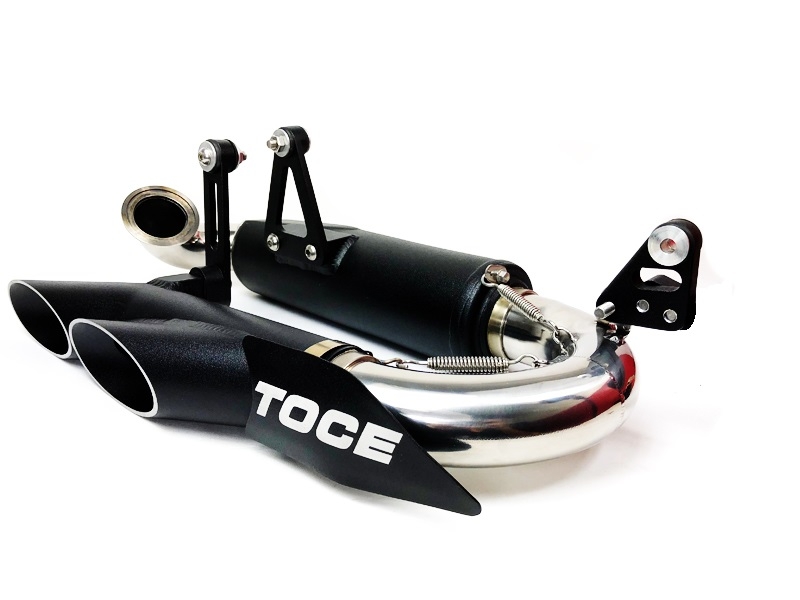TOCE Performance Double Down Slip-on Exhaust for Ducati Streetfighter V2