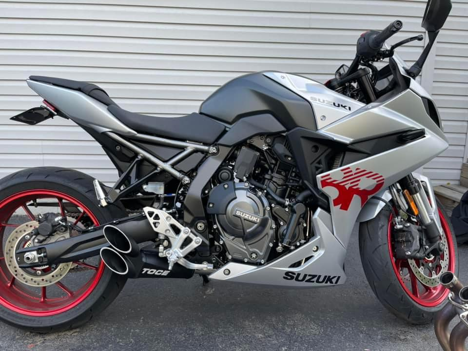 TOCE Performance Razor Tip Full Exhaust System for Suzuki GSX-8S / GSX ...