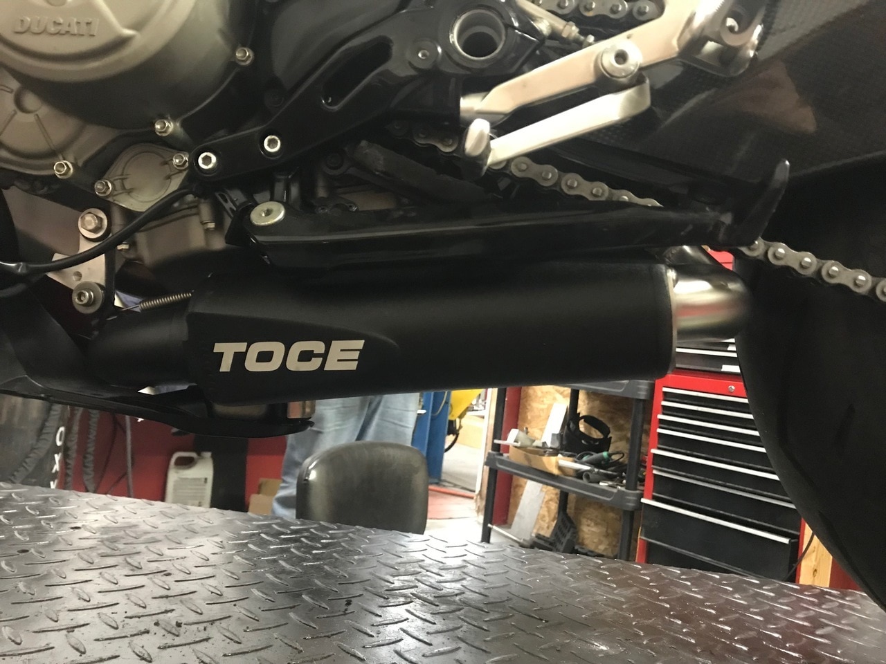 TOCE Performance Double Down Slip-on Exhaust for Ducati Panigale 959