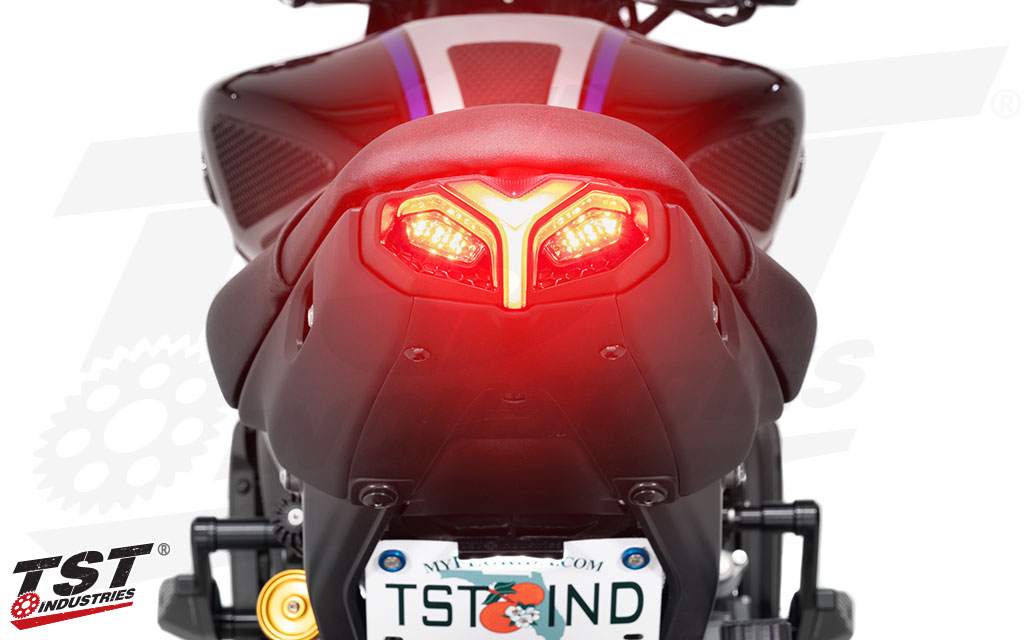 TST Industries Integrated Taillight for Yamaha FZ-09 (MT-09) 2024+