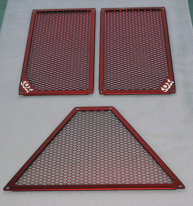 Cox Racing Radiator Guards for the EBR / Buell 1190SX/RX