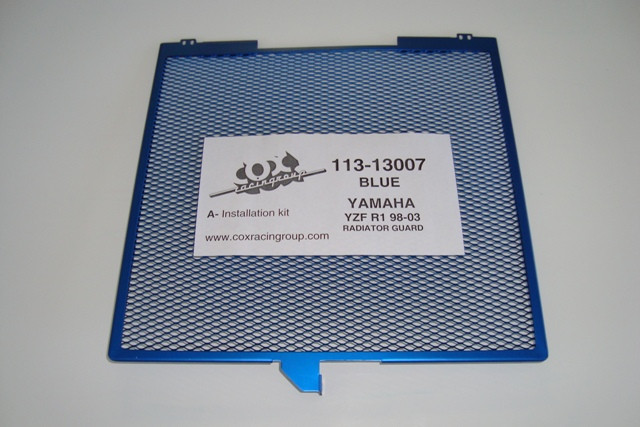 Cox Racing Radiator Guards for the Yamaha YZF R1 (98-03)