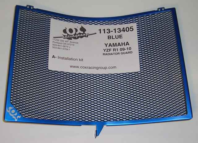 Cox Racing Radiator Guards for the Yamaha YZF-R1 (09-14)