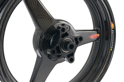 BST Diamond TEK 3 Spoke Carbon Fiber Front Wheel for the Honda Grom (22 ...