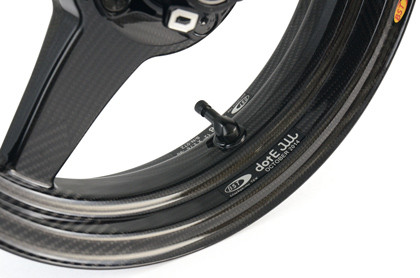 BST Diamond TEK 3 Spoke Carbon Fiber Front or Rear Wheel for the Honda ...