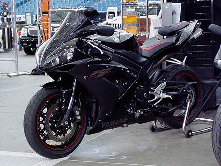 LUIMOTO Raven Edition Rider Seat Covers for the YAMAHA R1 (04-06)