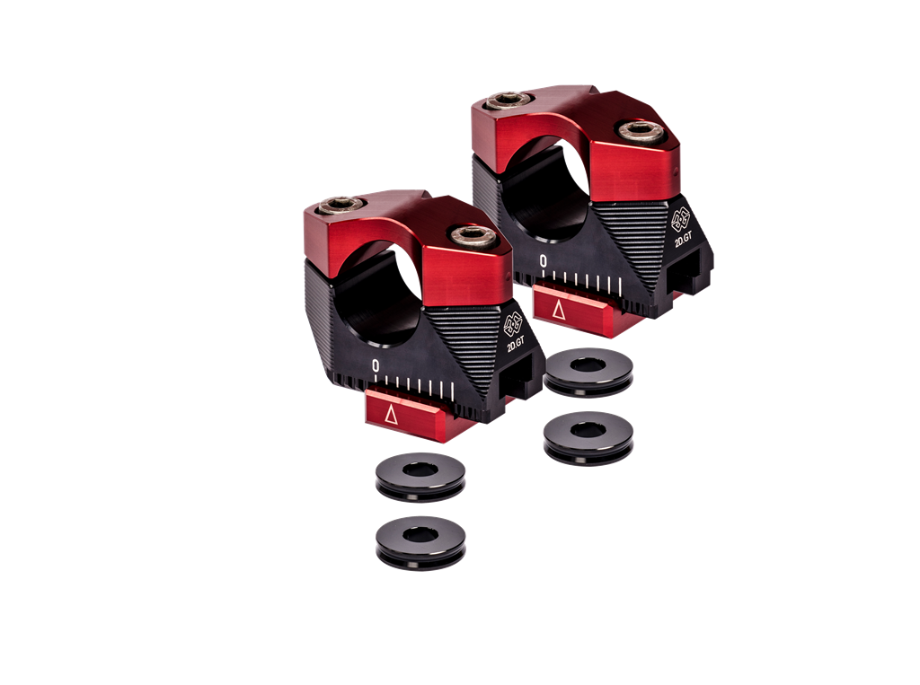 Gilles 2D.GT Adjustable Handlebar Risers for the Yamaha FZ-07/MT-07