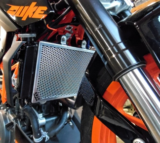 Cox Racing Radiator Guards for the KTM 390 Duke (2017+)