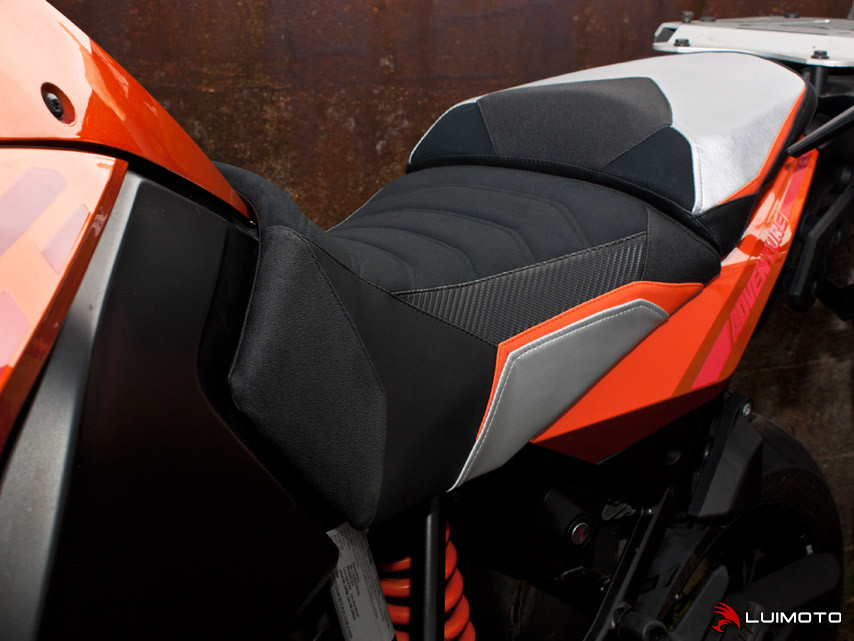 LUIMOTO (Rally) Rider Seat Covers for KTM 1190 ADVENTURE / R (13-16)