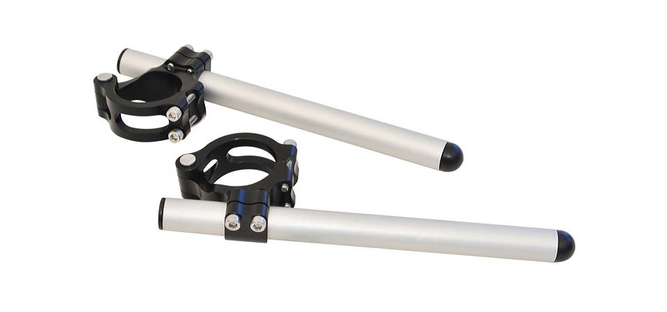 Attack Performance 50mm Clip-ons - Kawasaki, Suzuki, Triumph, Yamaha