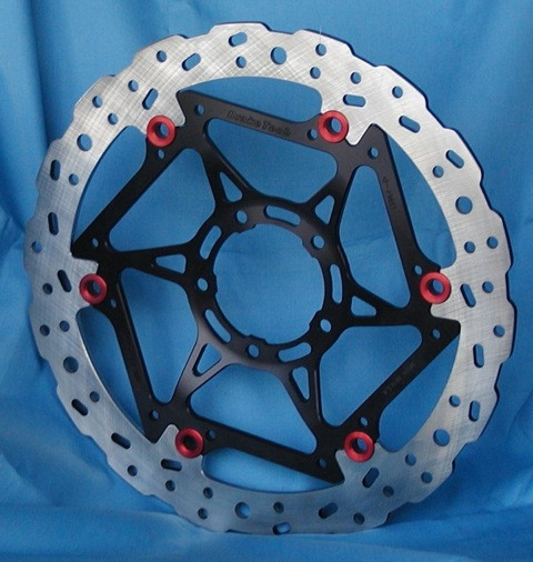 BRAKETECH RACING ROTORS - AXIS/COBRA STAINLESS STEEL 330MM X 6MM RACE ...