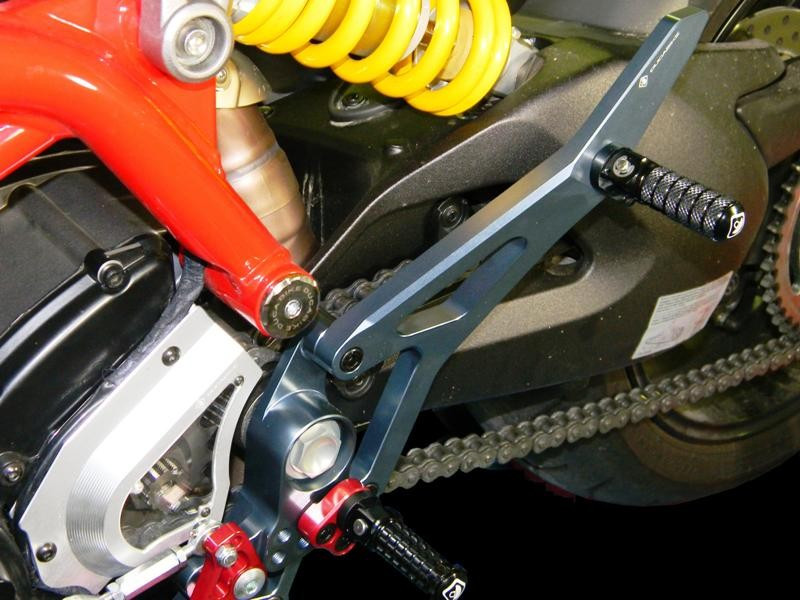 DBK Special Parts (Ducabike) Passenger Peg Kit for Adjustable Rearsets ...