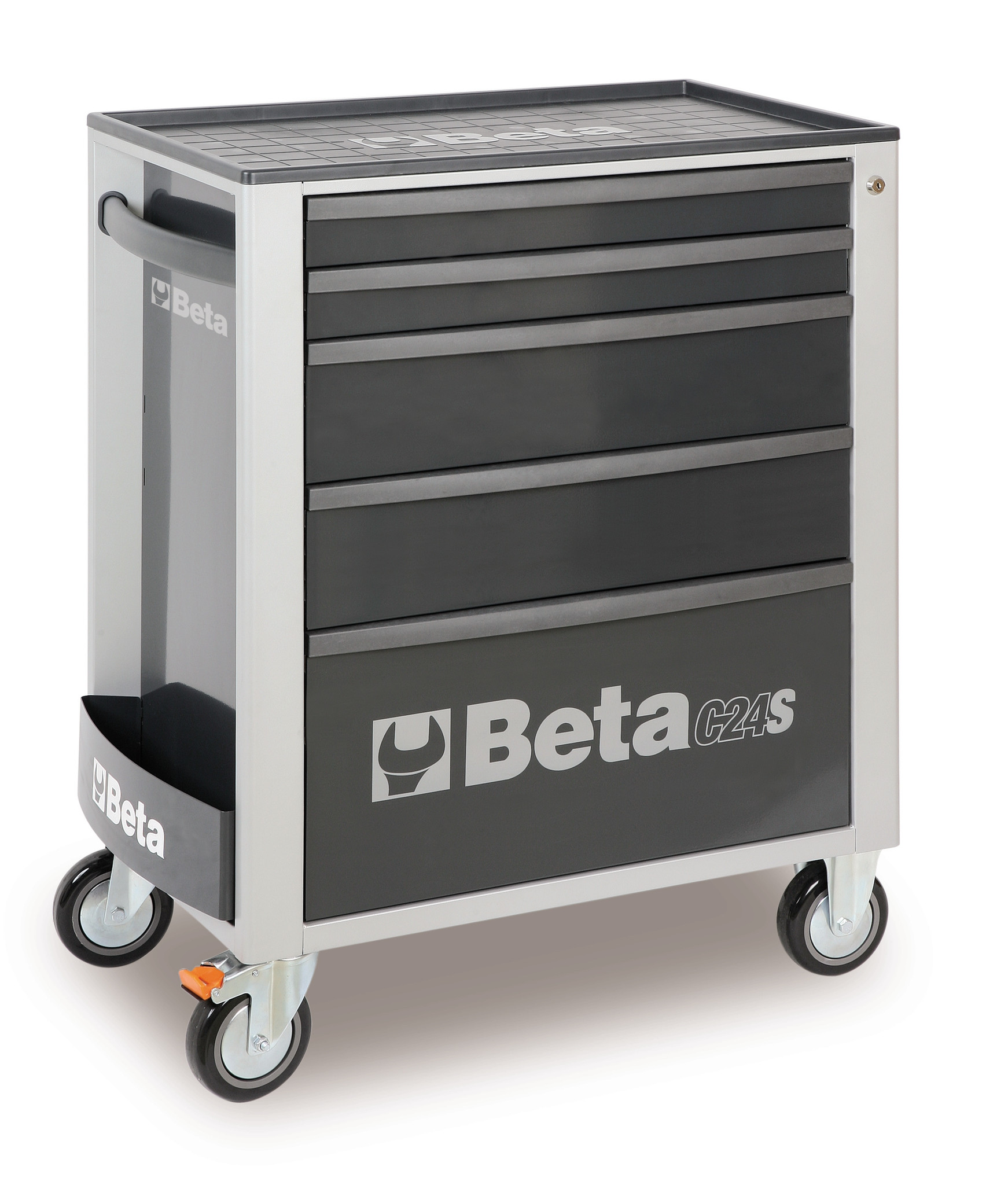 Beta Tools Model C24S 5/G-Mobile Roller Cab 5 Drawers Grey