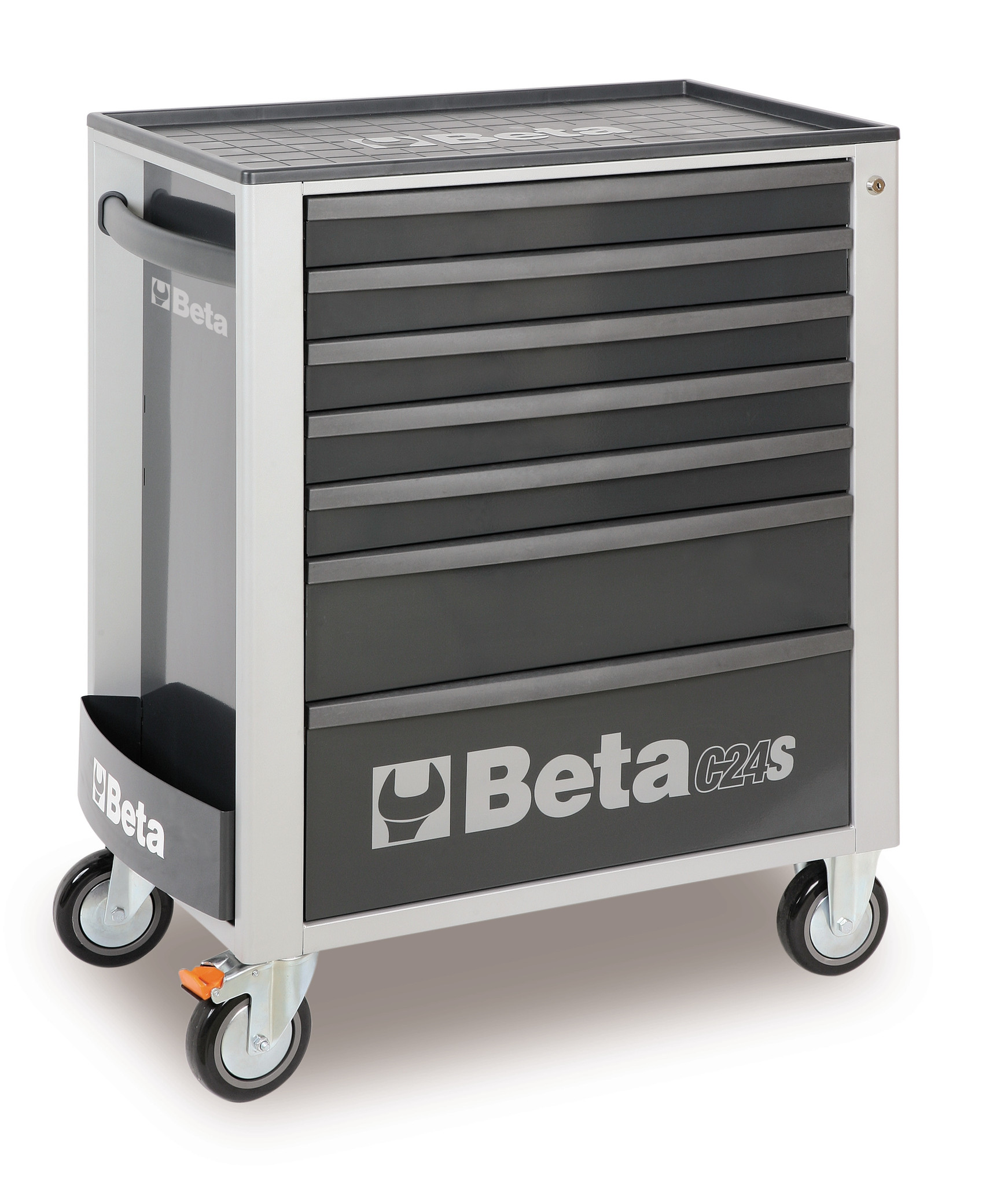 Beta Tools Model C24S 7/G-Mobile Roller Cab 7 Drawers Grey