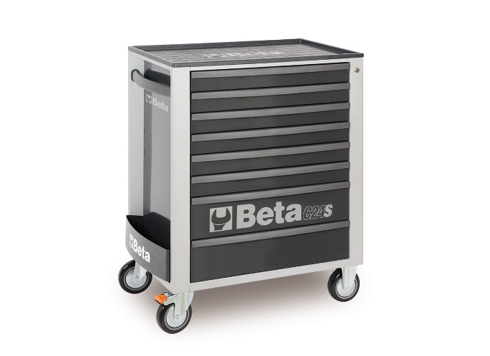 Beta Tools Model C24S 8/G-Mobile Roller Cab 8 Drawers Grey