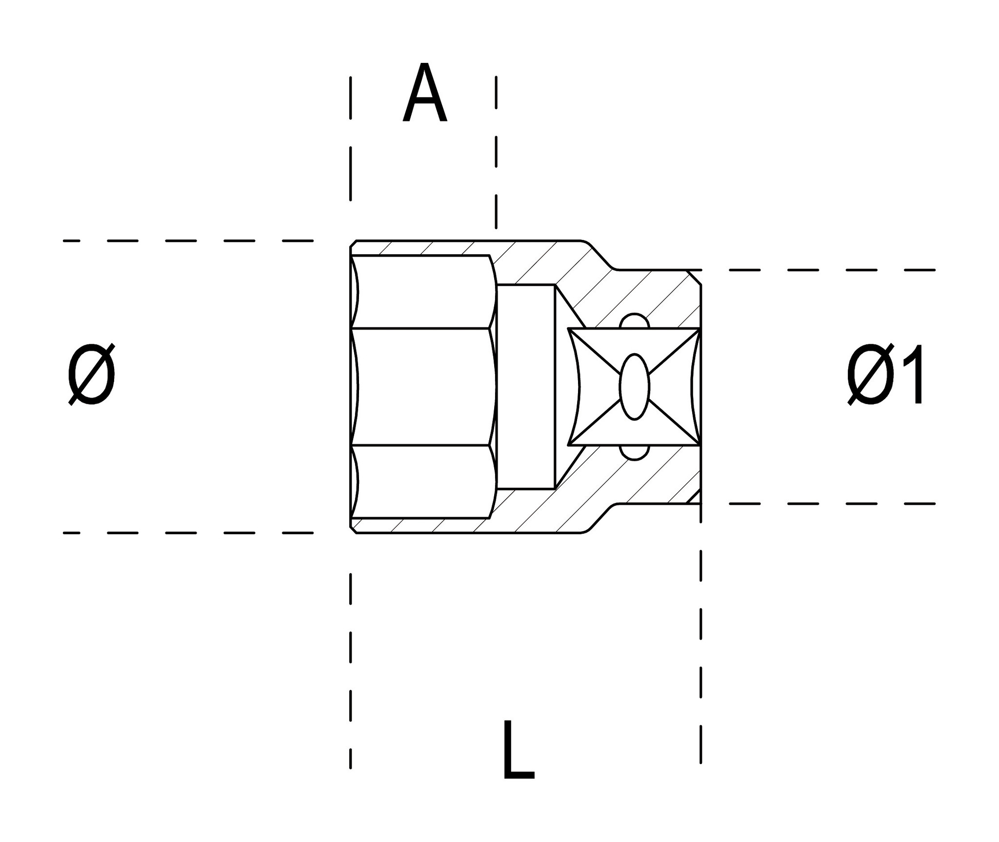 Beta Tools Model 900 7mm-Hexagon Hand Sockets
