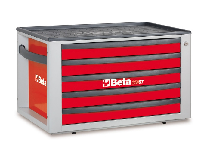 Beta Tools Model C23St R-Portable Tool Chest Red