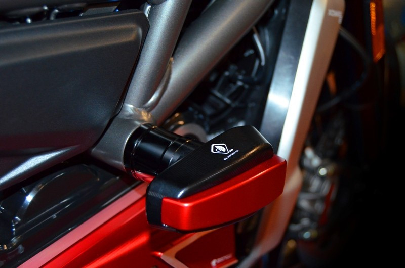 DBK Special Parts (Ducabike) Billet Frame Slider Kit for Ducati XDiavel ...