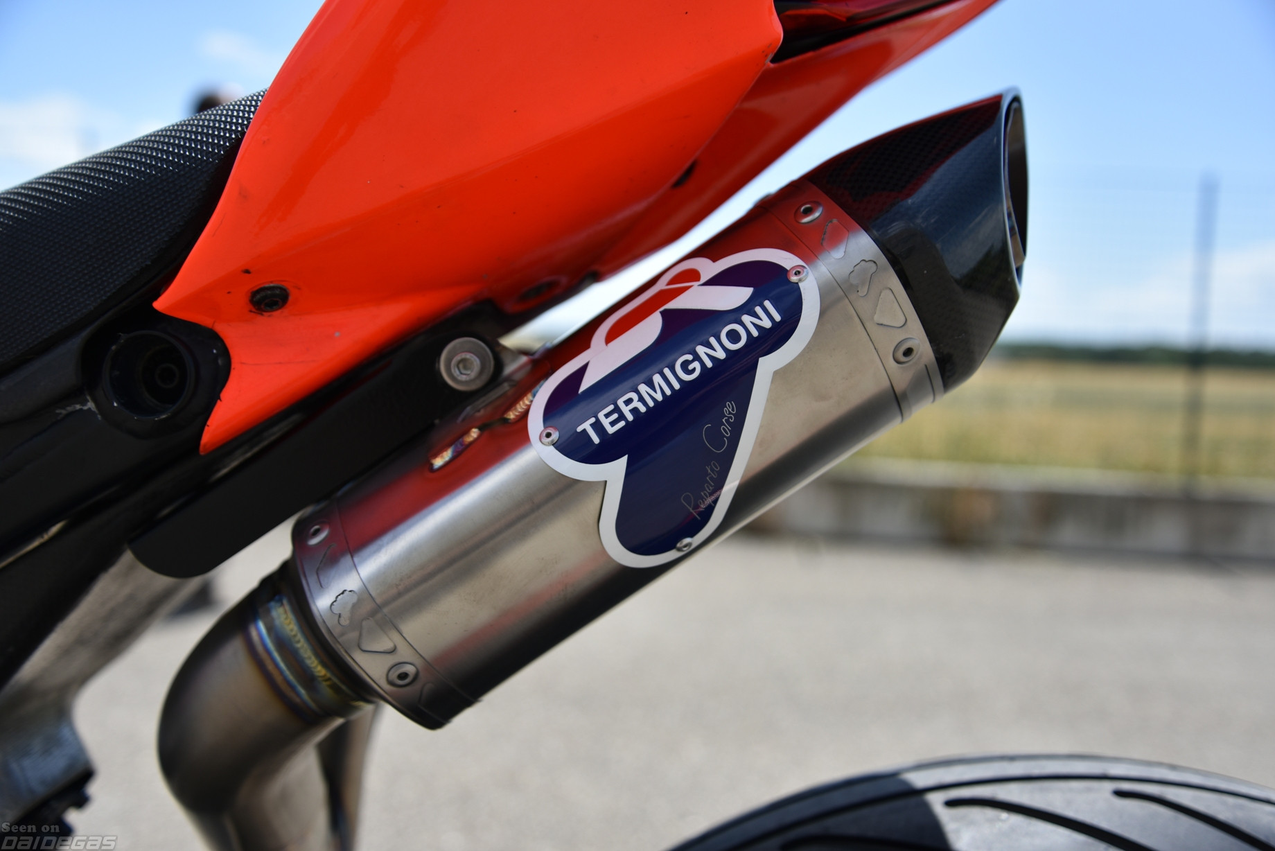 Termignoni High Mount Dual Muffler 2-1-2 'FORCE' Full Exhaust for ...